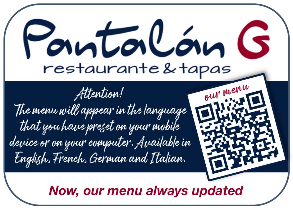 carta – Restaurante Pantalán G